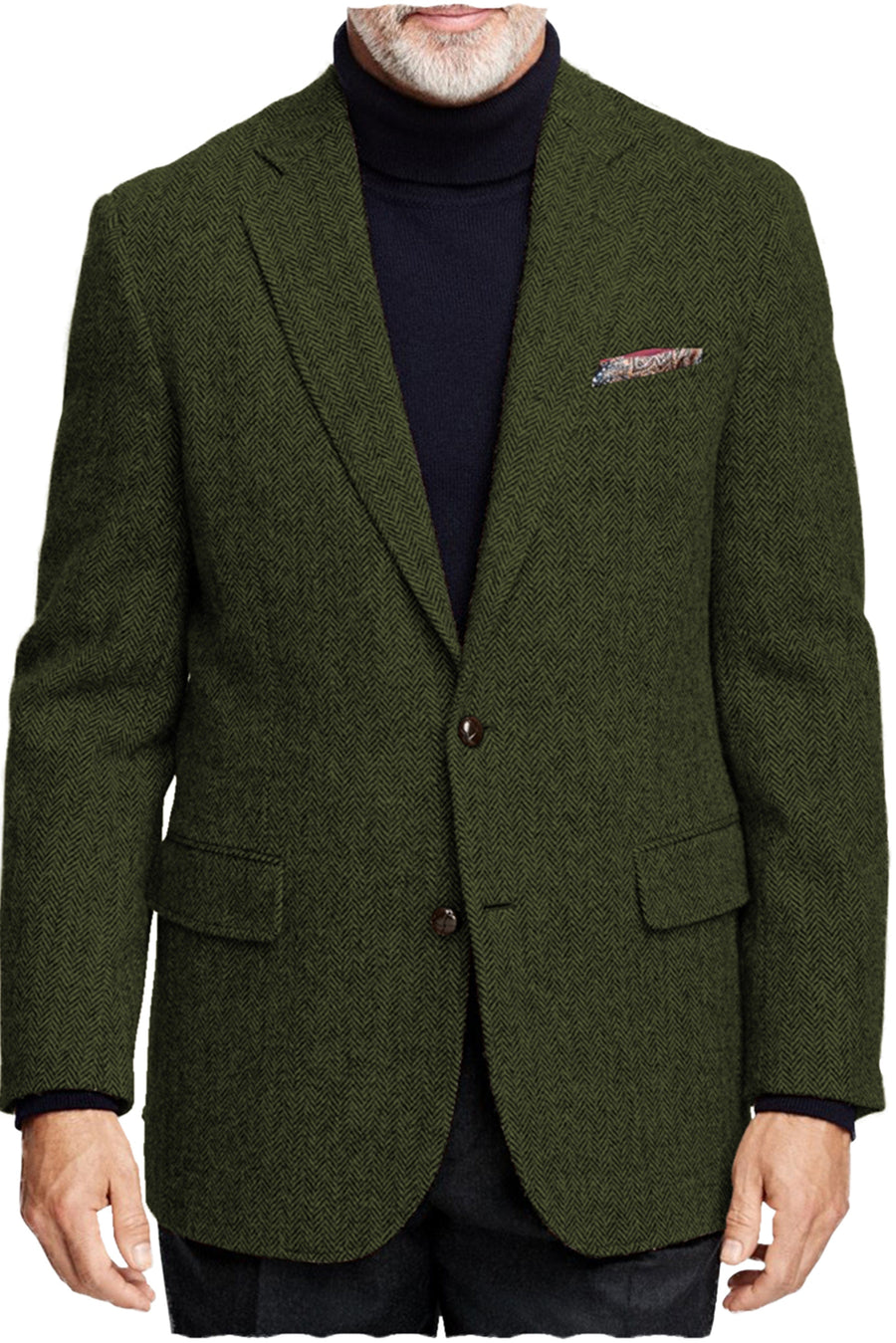 Men's Suit Business Double Button Notch Lapel Blazer | Aesido